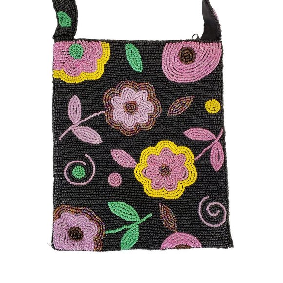 Y&S Handbags | Bags | Vintage Ys Y2k Floral Beaded Embellished Mini ...